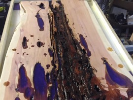 Epoxy Table | Wood-Mizer Personal Best Contest