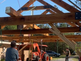 Timber Frame Carport | Wood-Mizer Personal Best Contest