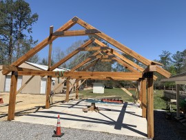 Timber Frame Carport | Wood-Mizer Personal Best Contest