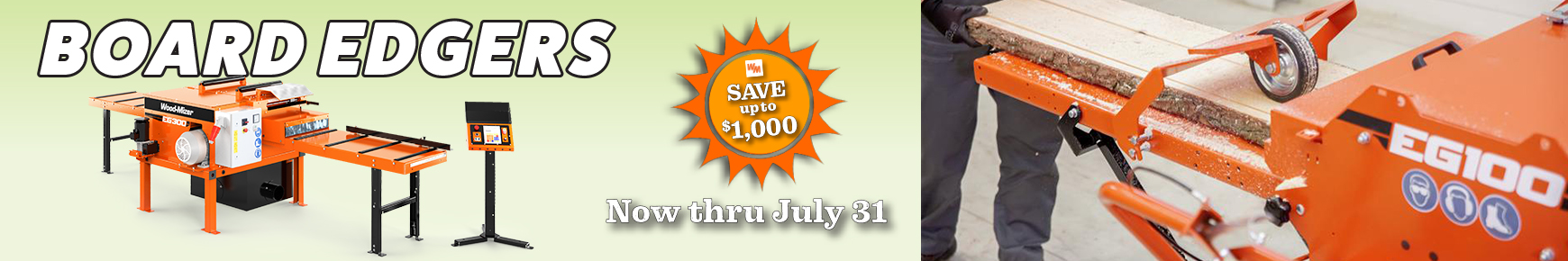 Board Edgers | Sawmill Edgers | Wood-Mizer USA