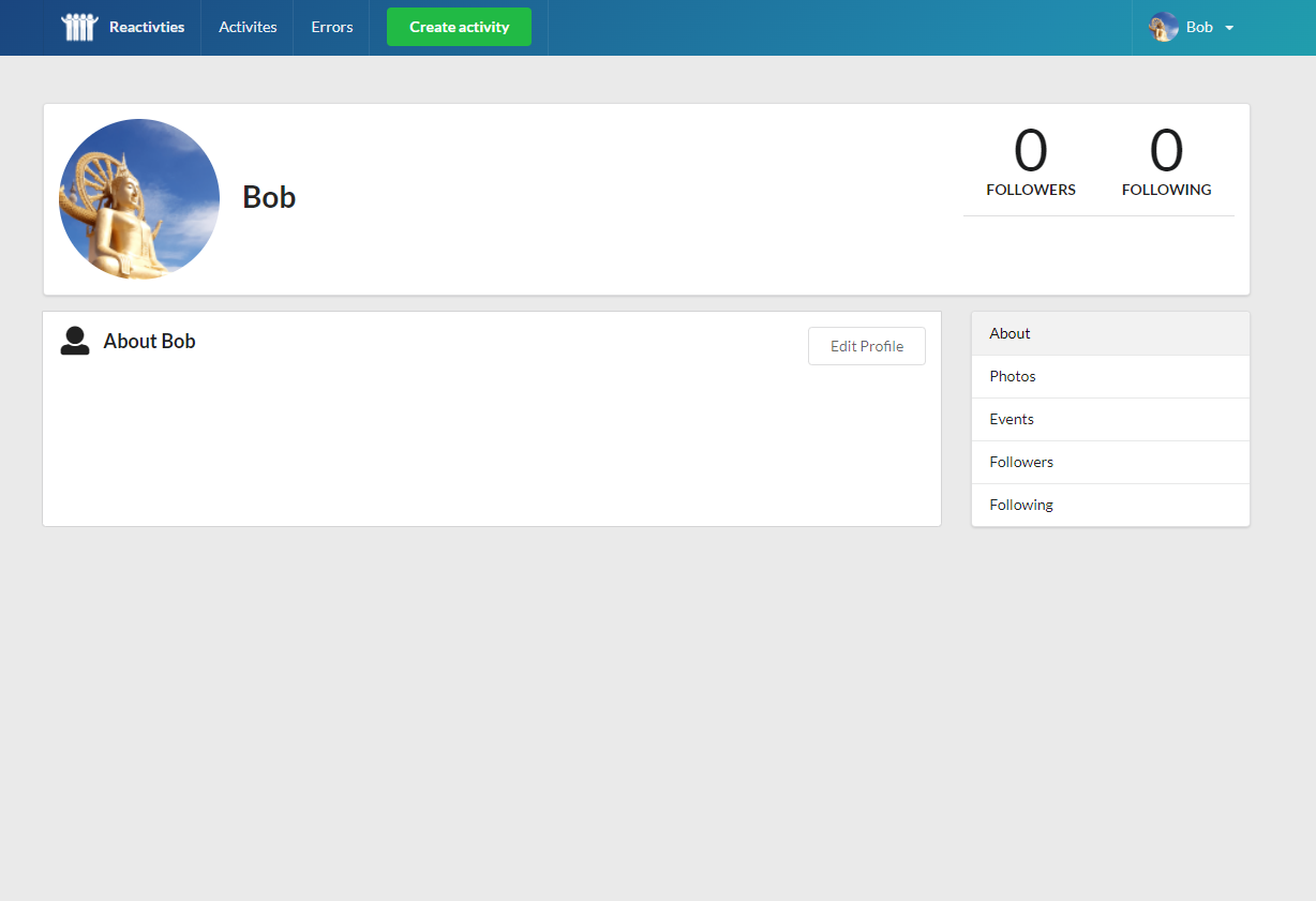 Github Nicolae Pepteareactivity Basic Social App Where Users Can Attend Or Invite Friends To