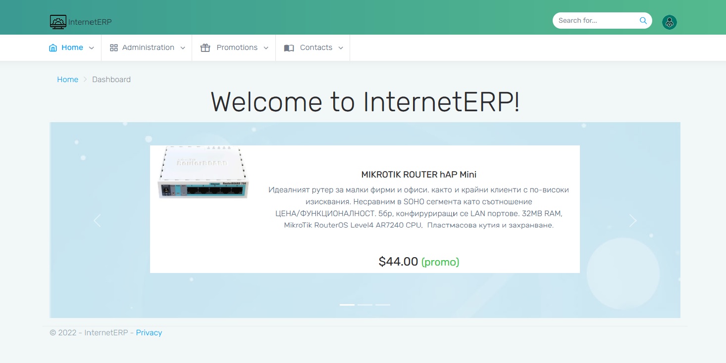 GitHub - Metodil/InternetERP: SoftUni Web Project 10 2022