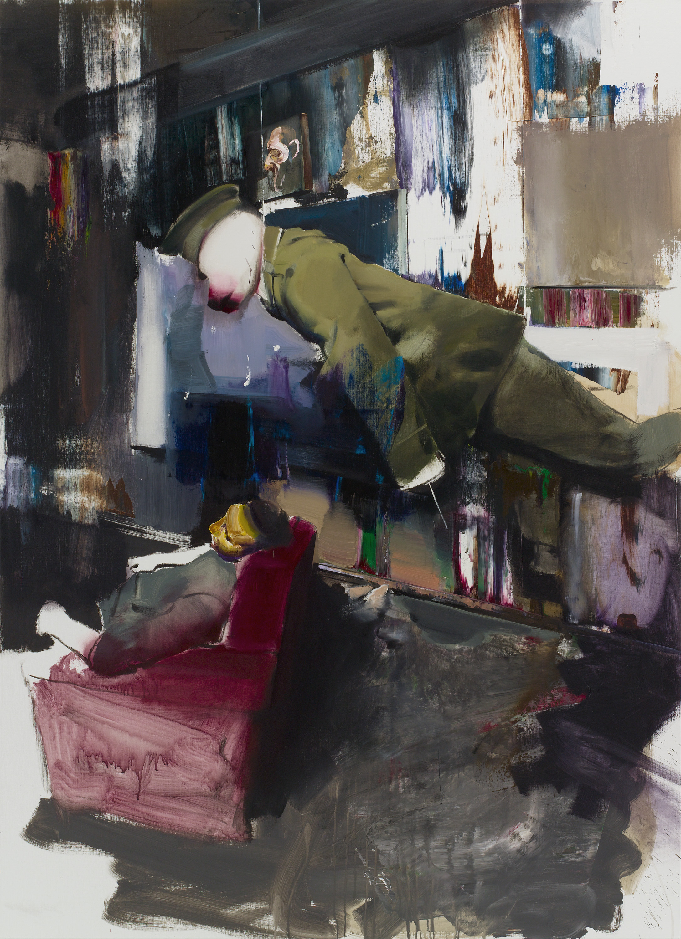 Adrian Ghenie | Untitled (Study for DADA Room) | Art Basel