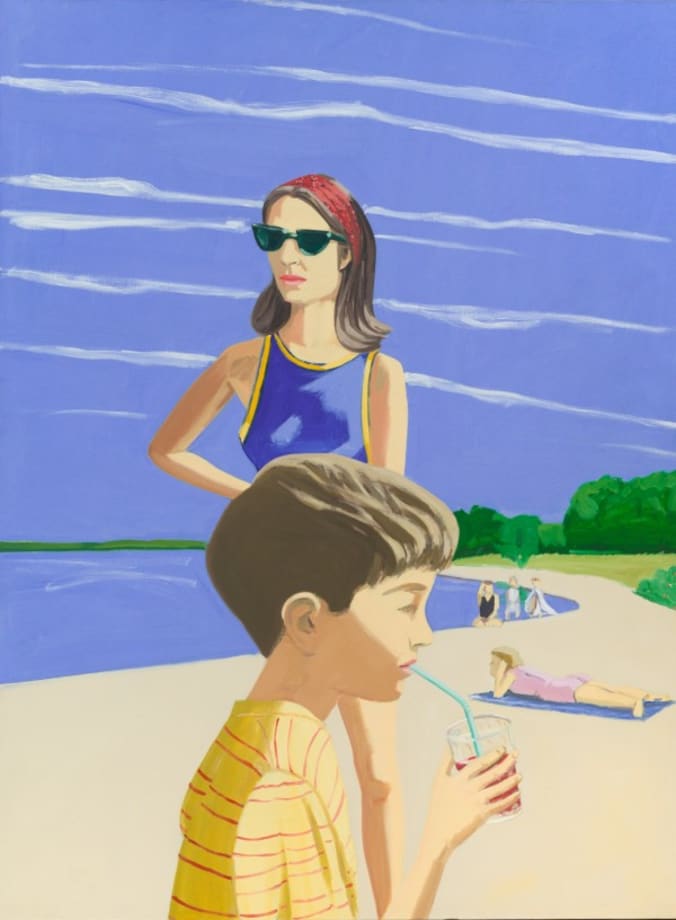 Alex Katz | Beach Scene, 1966
