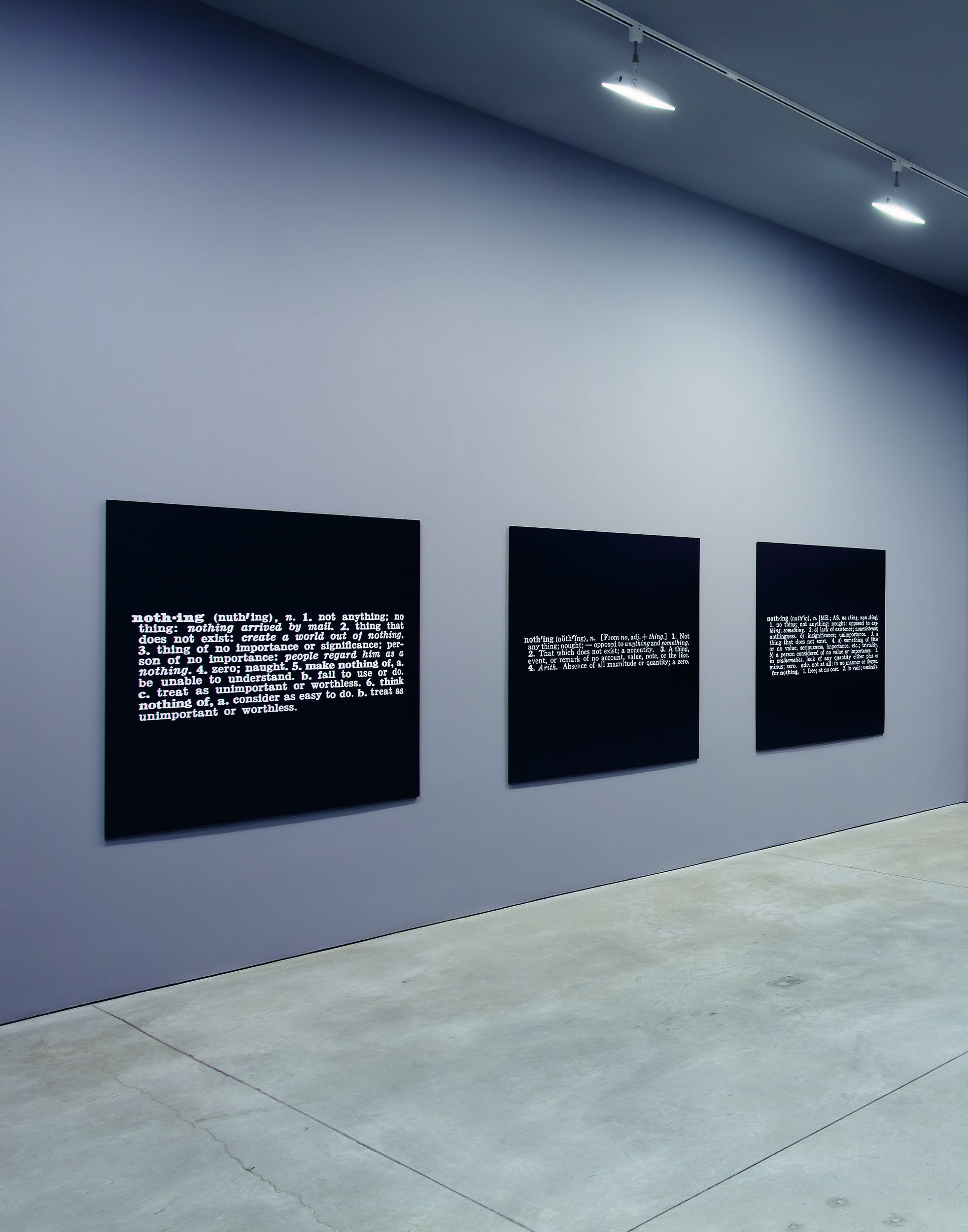 Joseph Kosuth | ‘Titled (Art as Idea as Idea),’ | Art Basel