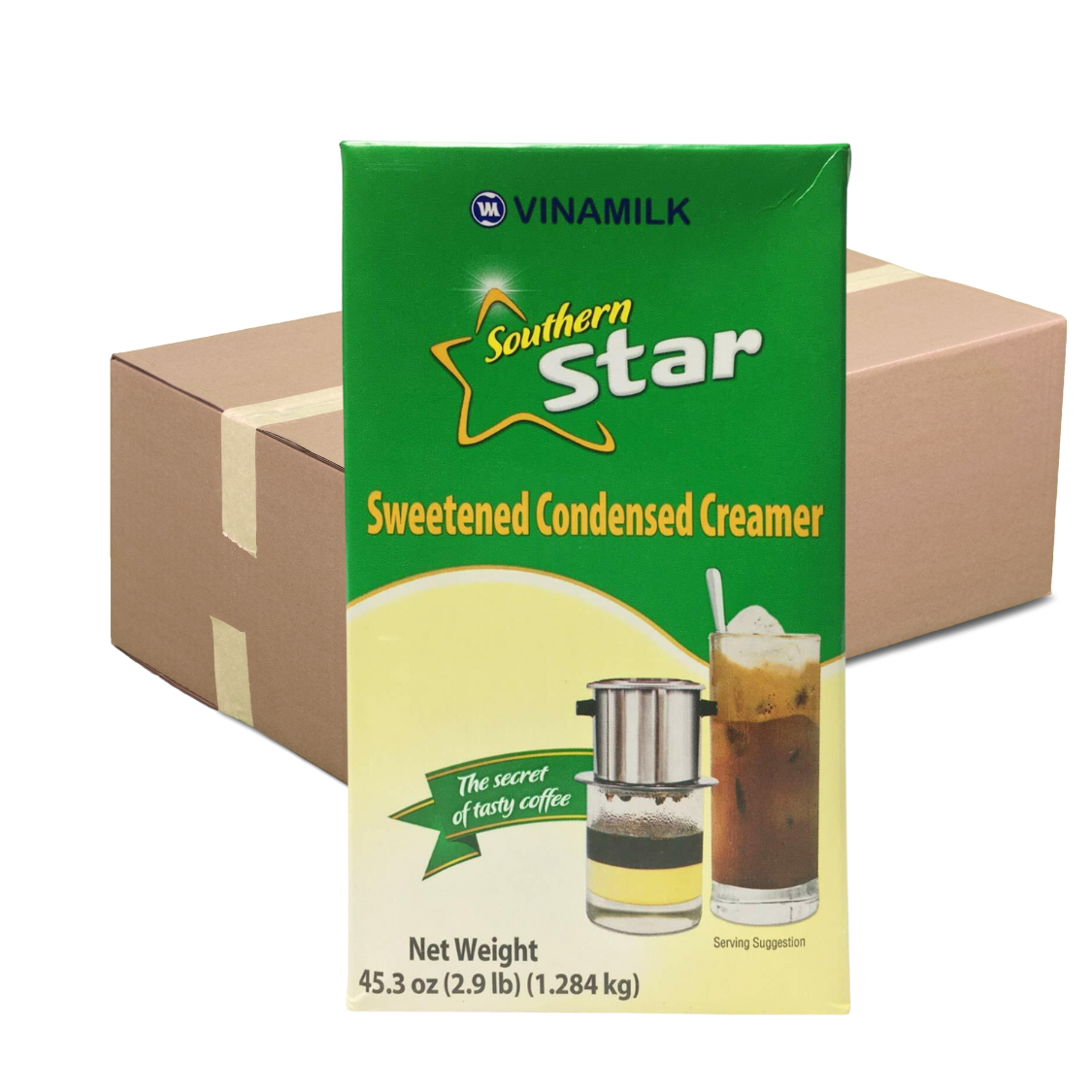 Vinamilk Southern Star Sweet Condensed Milk, 12 Pack/Box | Dakoli