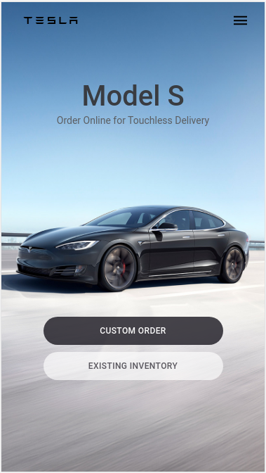 GitHub - felsantiago/tesla-ui-clone