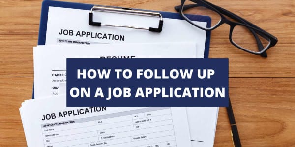 How To Follow Up On A Job Application | CareerCloud
