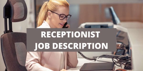 Receptionist Job Description | CareerCloud
