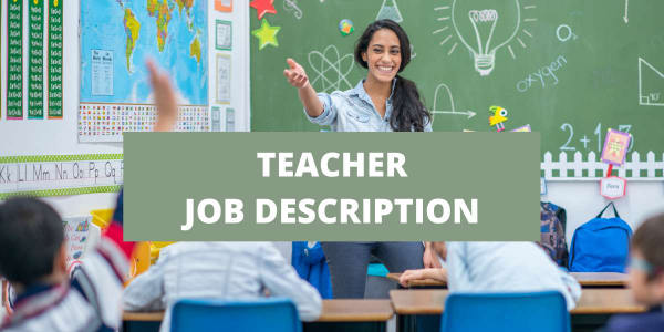 Teacher Job Description | CareerCloud