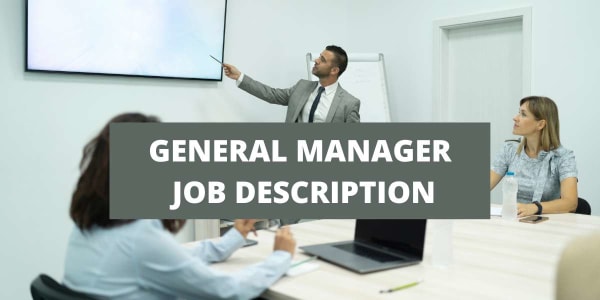 General Manager Job Description | CareerCloud