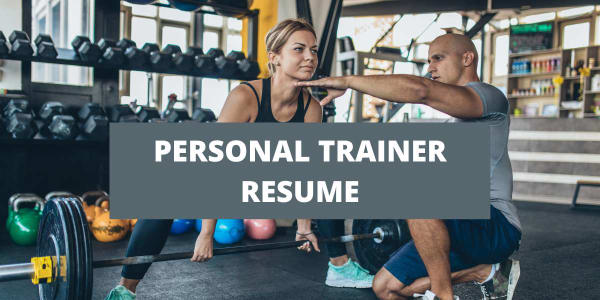 What To Include On A Personal Trainer Resume + Personal Trainer Skills ...