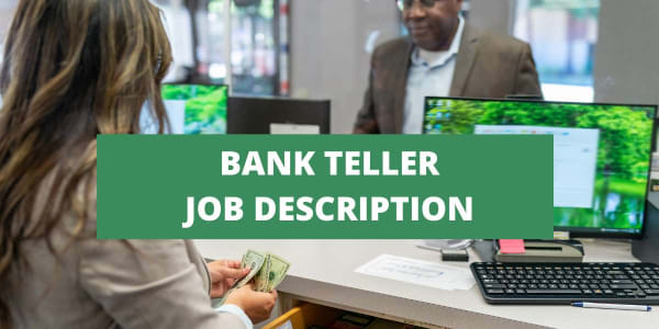 Bank Teller Job Description | CareerCloud