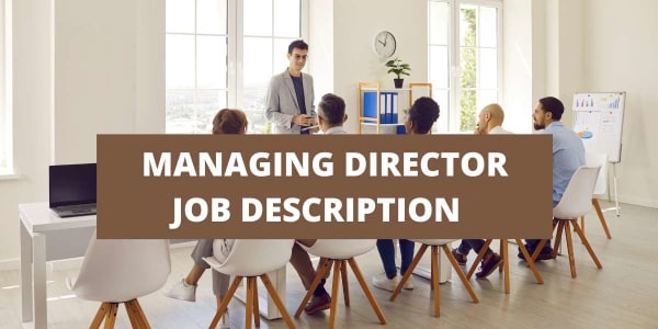 Managing Director Job Description | CareerCloud