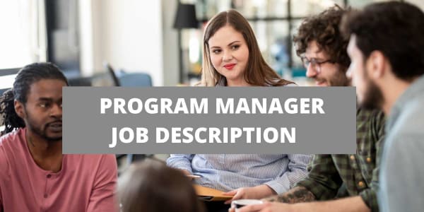 Program Manager Job Description | CareerCloud