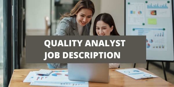 Quality Analyst Job Description | CareerCloud