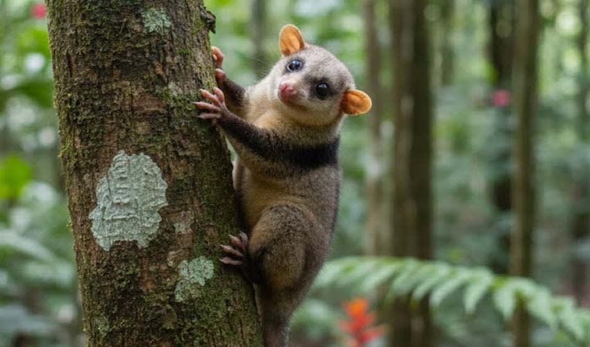 Black-shouldered opossum facts, distribution & population | BioDB