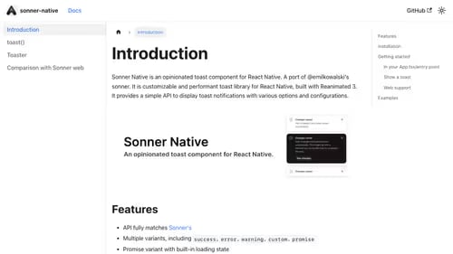 Toast | hubdev.tools - Developer Tools and Resources