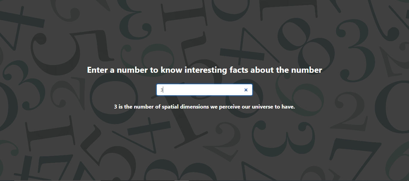 GitHub - bharathane/Facts-About-Numbers