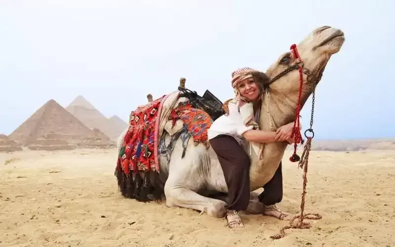 Camel Ride at Giza Pyramids | Riding Camels In Egypt