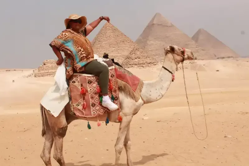 Camel Ride at Giza Pyramids | Riding Camels In Egypt