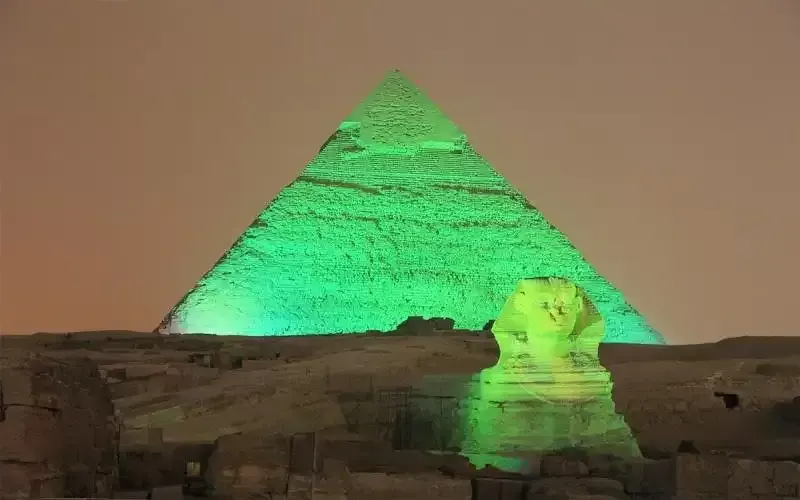 Sound and light show at the pyramids of Giza | Pyramids sound and light ...