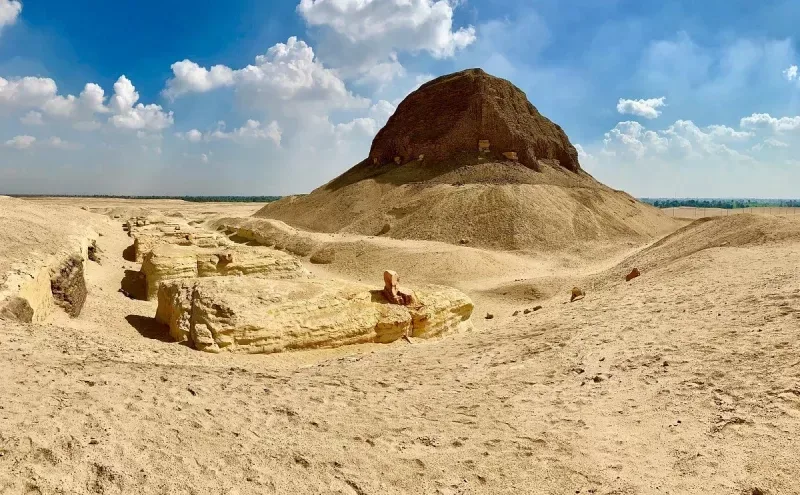 Pyramid of Lahun | Pyramid of Senusret II | Lahun pyramid complex