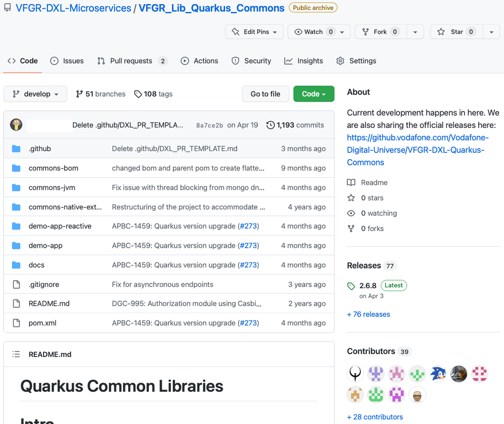 Vodafone tech | Building microservices middlewares in Vodafone