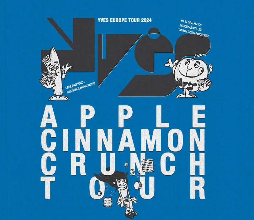 Yves - Apple Cinnamonn Crunch Tour | Warsaw, Tickets for Koncerty ...