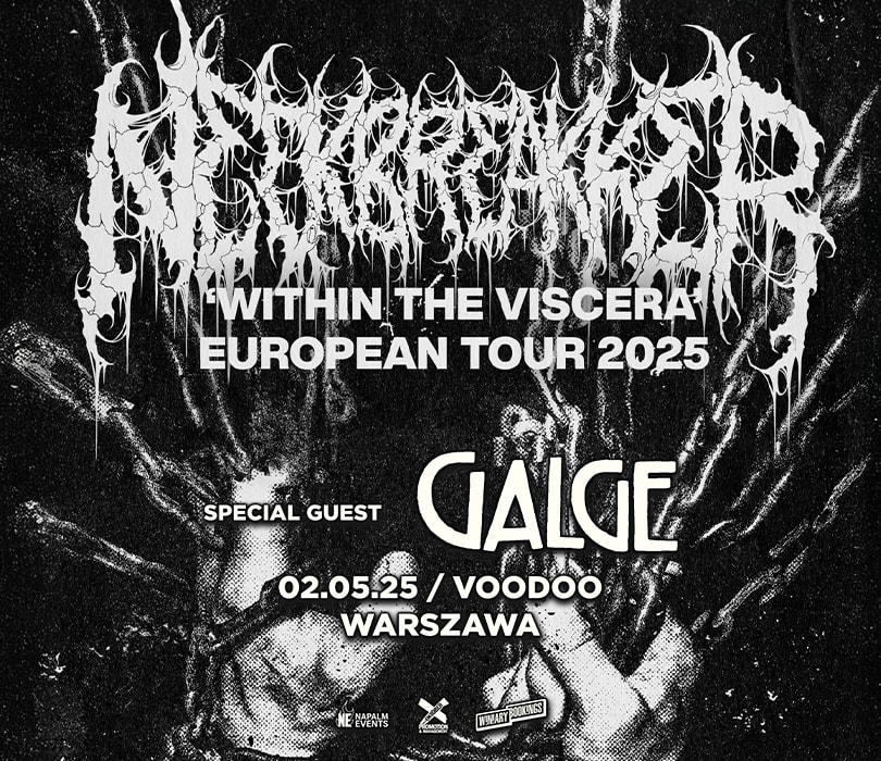 NECKBREAKKER - Within The Viscera Tour 2025 | Warszawa, Bilety na ...