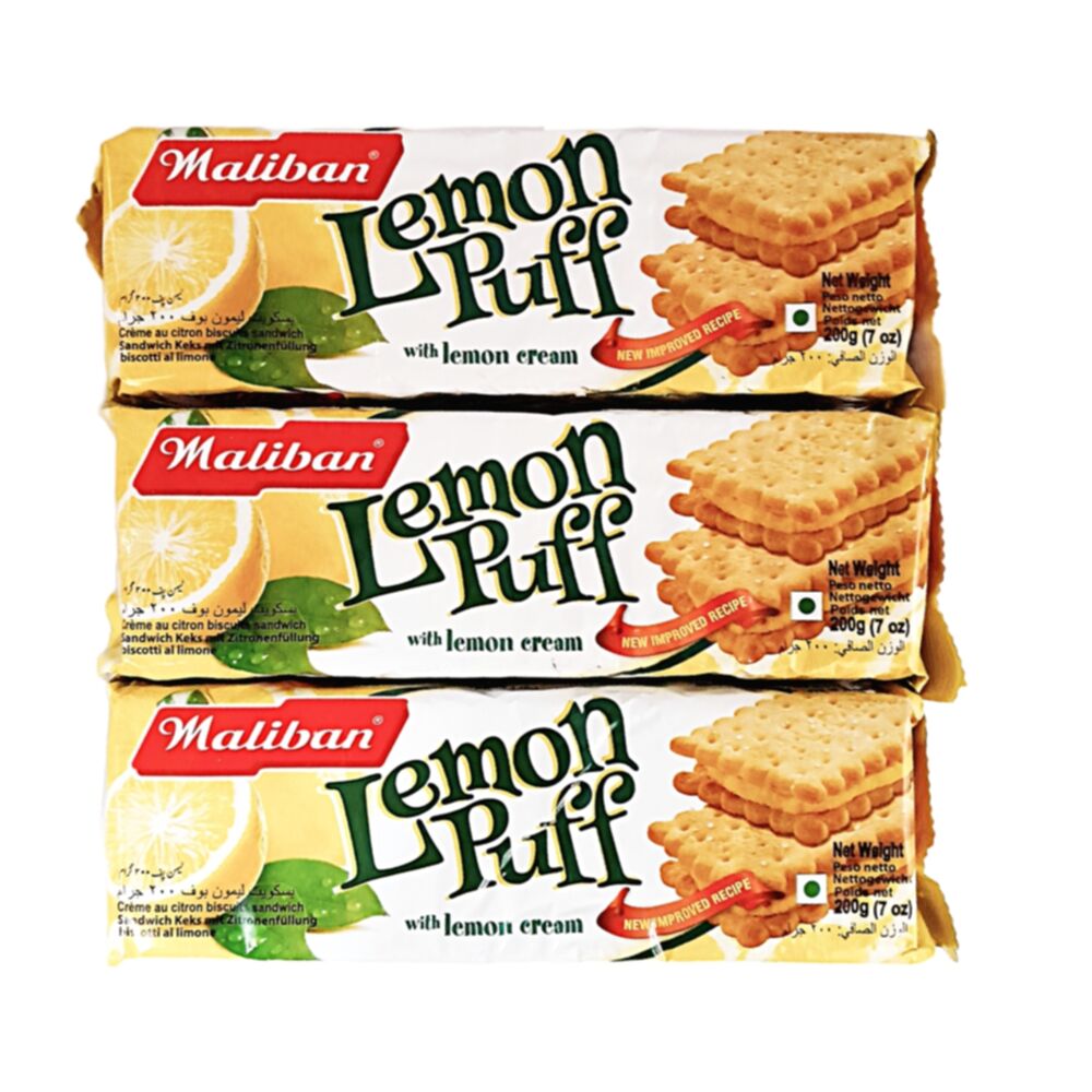 Maliban Lemon Puff 600g