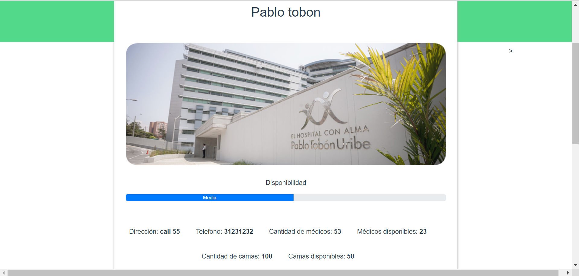GitHub - mattpding11/covidata: Proyecto aula para informarse sobre hospitales cercanos ...