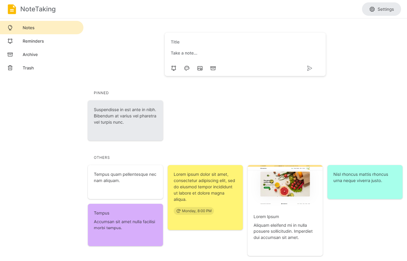 Github Alexb017 Note Taking App Build A Note Taking App With React
