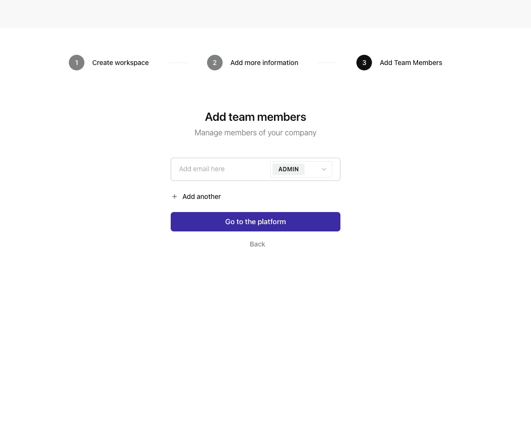 Wizard / Multi Step Form for sign up | Palm Code