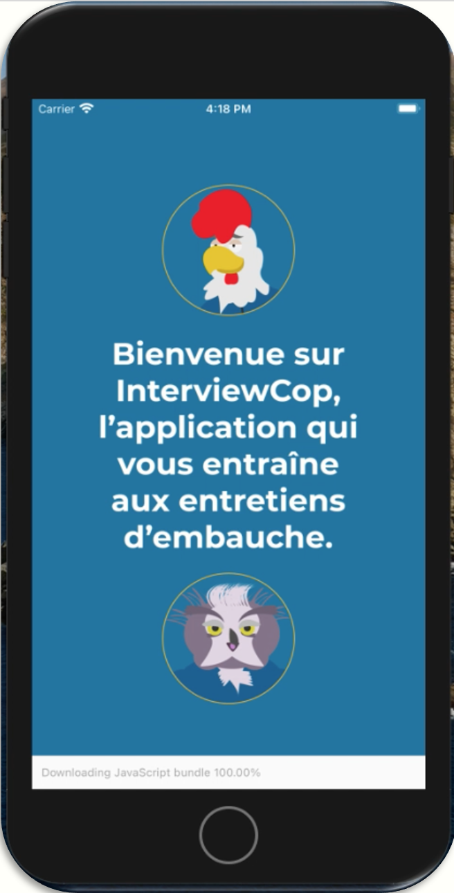 GitHub - Mgxcx/InterviewCopBack: Application React Native réalisée lors des 9 et 10ème semaines ...