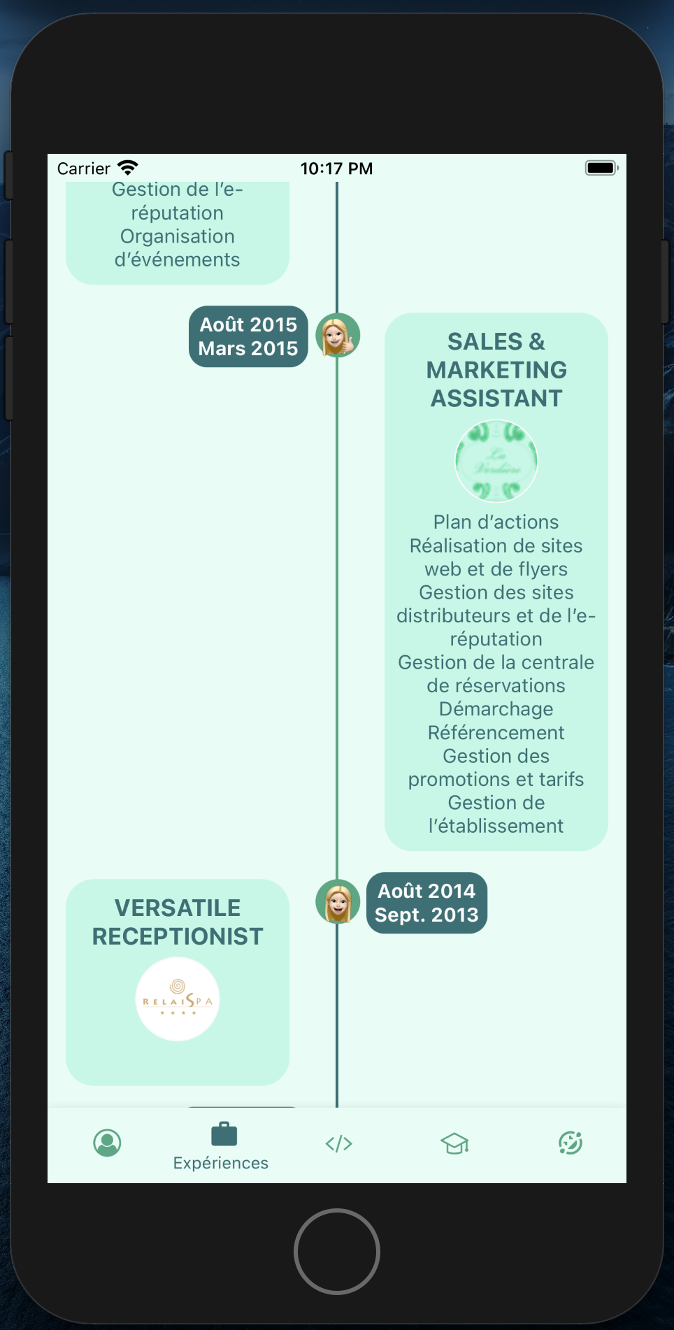 GitHub - Mgxcx/CVbackend: Projet d'application "CV" React Native en cours. Commencé le samedi 13 ...