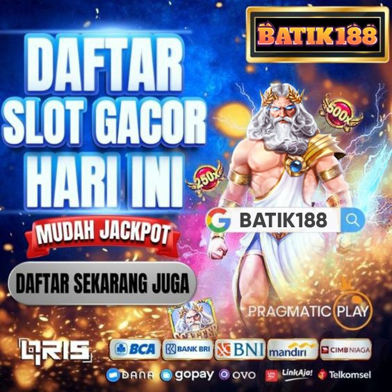 BATIK188 | Bocoran RTP Pola Slot Gacor No.1 di Indonesia Terpercaya