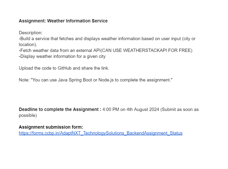 GitHub - surekha2351/AdaptNXT-Assignment-Weather-App
