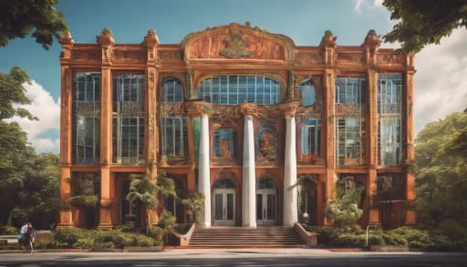 Into the Canvas: Unveiling the Symbolism of Dream College