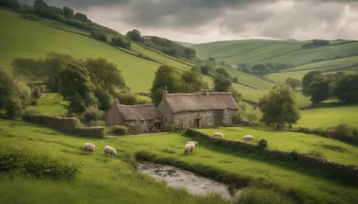 Tranquil Dreams: Unveiling the Symbolism of Countryside Settlements in ...