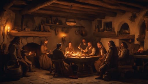 Unveiling the Secrets: A Medieval Tavern's Symbolism in Dreams