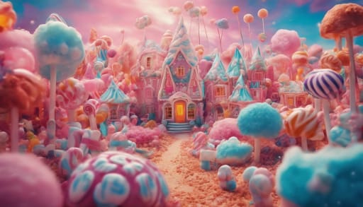 Candy World: Exploring the Sweet and Surreal