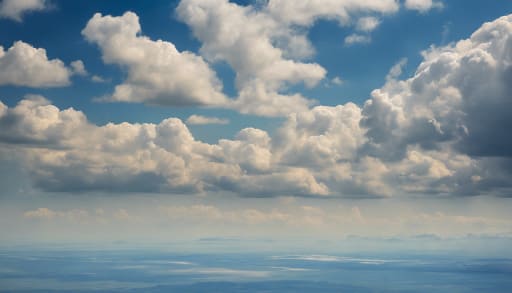 Dream Symbol: Blue Sky with White Clouds - Serenity, Hope, and Freedom