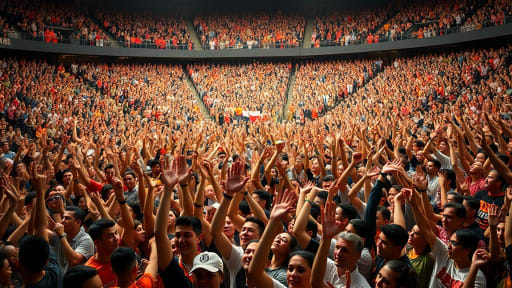 Unveiling the Dream Symbolism: A Cheering Crowd