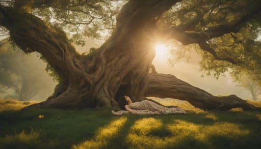 17 Dream Scenarios About Sleeping Under a Tree and Their Symbolic Meanings