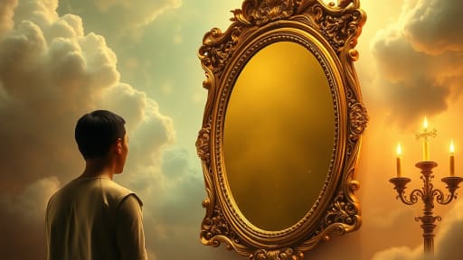 8 Scenarios of Gold Mirror Dreams and Their Intriguing Meanings