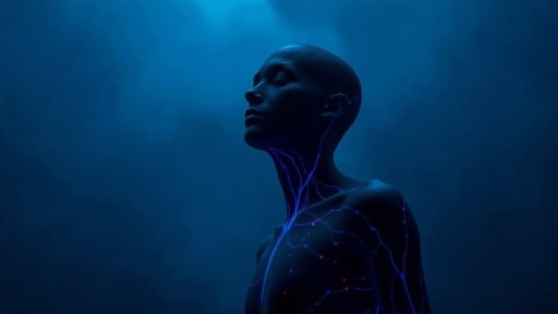 Dark Blue Blood: A Dream Symbol of Healing and Transformation