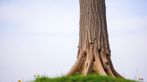 Giant Bare Tree Trunk: Dream Meaning & Interpretation