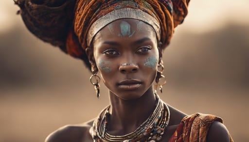 40 Intriguing Dream Scenarios Featuring an African Lady