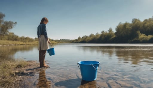 A Journey to the Depths of Dreams: Symbolism of the Blue Bucket